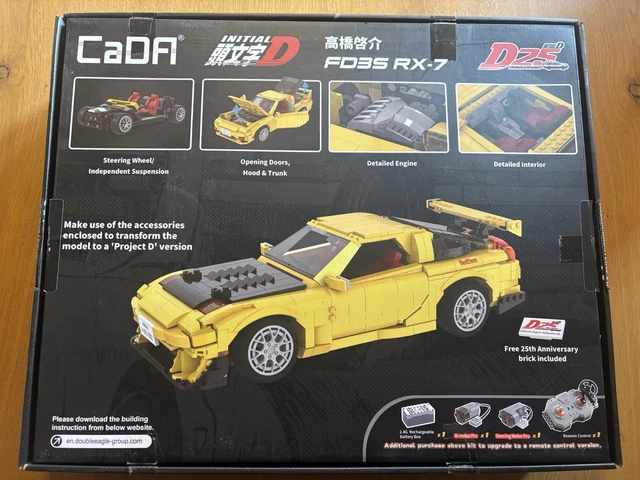 CADA INITIAL D Mazda RX-7 1:12 FD3S 1655 Teile [C61023W] EUR 50,00 ...