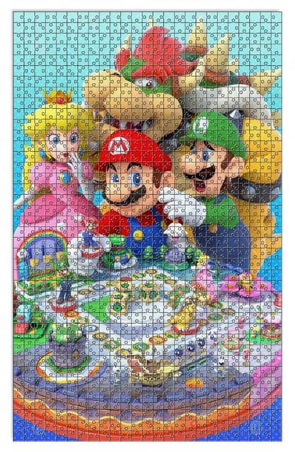SUPER MARIO BROS. 1000 Pieces Puzzle Large Format Jigsaw Puzzle Gift 20 ...