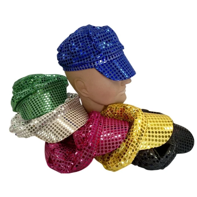 PARTY CAPS WITH sequins assorted colours - Black $19.95 - PicClick AU
