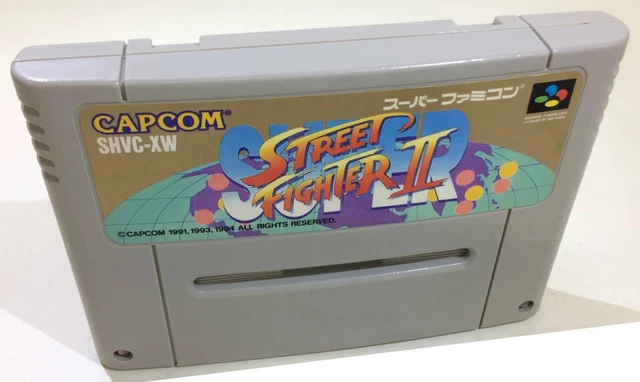 SUPER STREET FIGHTER 2 II Super Famicom Jap SNES Sūpā Sutorīto F. NTSC SHVC-XW EUR 24,90 ...