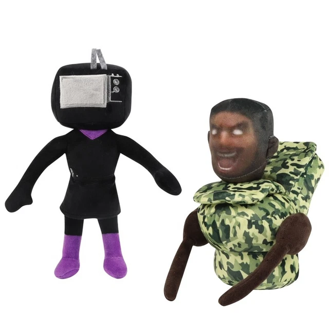 Skibidi Toilet Plush Toys Toiletman Cameraman Speakerman Funny Stuffed