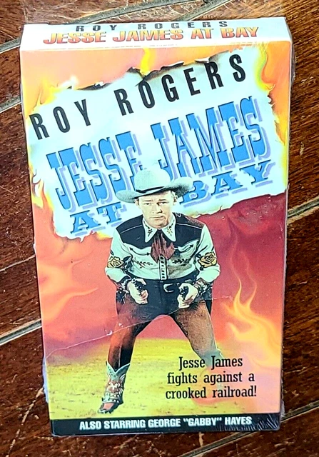 JESSE JAMES AT Bay (VHS, 1995, UAV Entertainment) Roy Rogers/Gale Storm ...