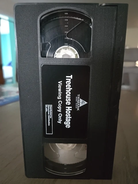 TREEHOUSE HOSTAGE VHS, 1999 Starring Jim Varney Screening Copy $10.00 ...