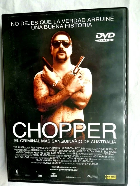 CHOPPER AUSTRALIA'S BLOODIEST Criminal DVD Movie Eric Bana £8.13 ...