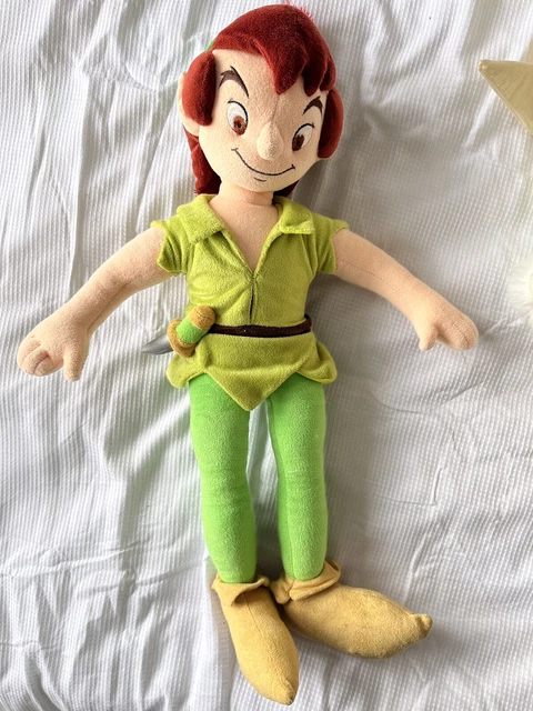 WALT DISNEY STORE Exclusive Peter Pan Soft plush Doll Toy £10.99 ...