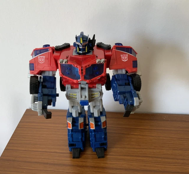TRANSFORMER CYBERTRON LEADER Class Optimus Prime Figure 2004 Hasbro £10 ...