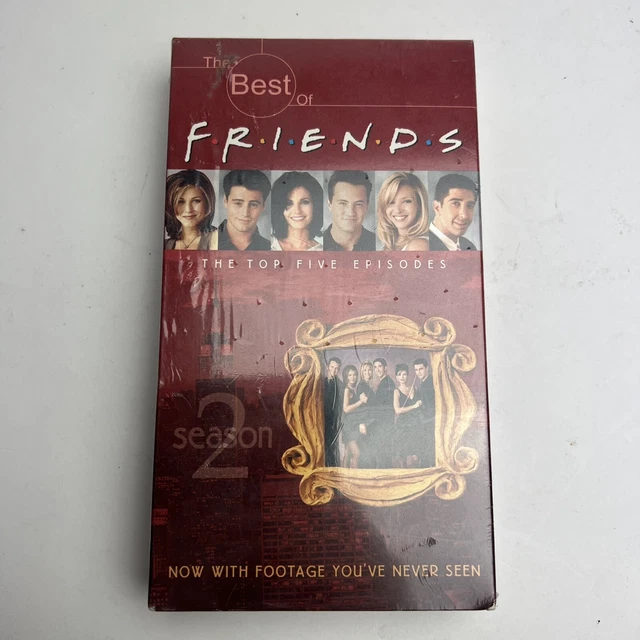 THE BEST OF Friends: Season 2 (VHS, 2003) Rare Factory sealed vintage ...