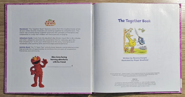 Ω SESAME STREET: Elmo's Learning Adventure - The Together Book • Book 8 ...