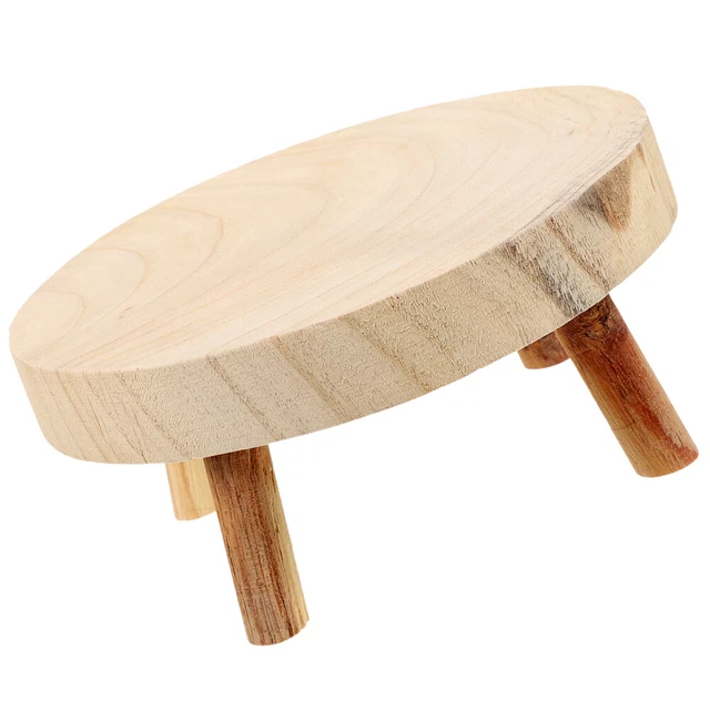 MAKEUP PALLETS ROUND Desktop Stool Tripod Cake Stand Flowerpot £19.95 ...