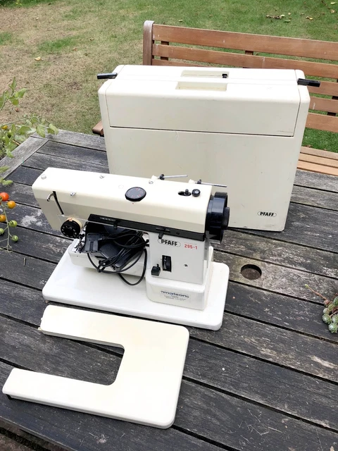 PFAFF 295-1 SEWING Machine with pedal and case £30.00 - PicClick UK
