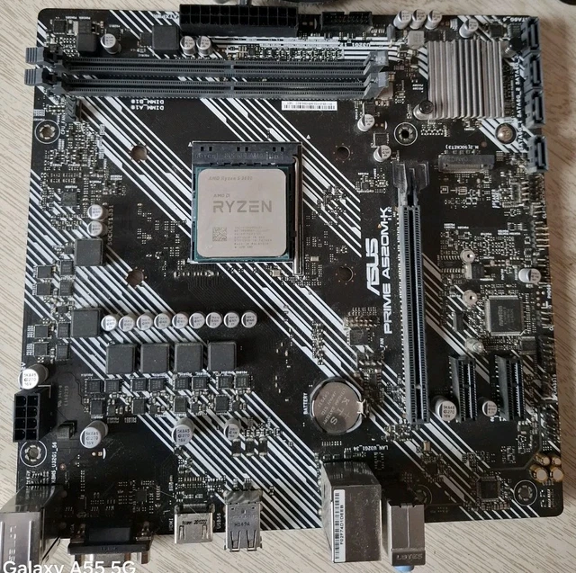 ASUS PRIME A520M-K Micro ATX Motherboard AMD AM4 DDR4, HDMI, VGA M.2 ...