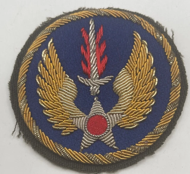 SPECTACULAR US ARMY Post Ww2 Usaaf In Europe Army Air Force Bullion ...