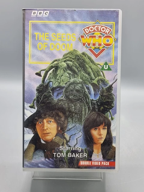 DOCTOR WHO: THE Seeds of Doom - Tom Baker VHS Video Tape Double Tape ...