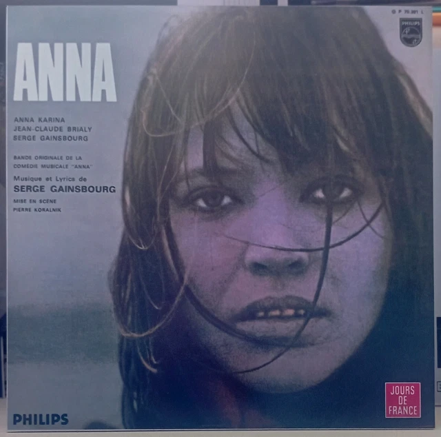SERGE GAINSBOURG SIGNÉ Gainsbourg Sous Le Soleil Exactement Anna Mini ...