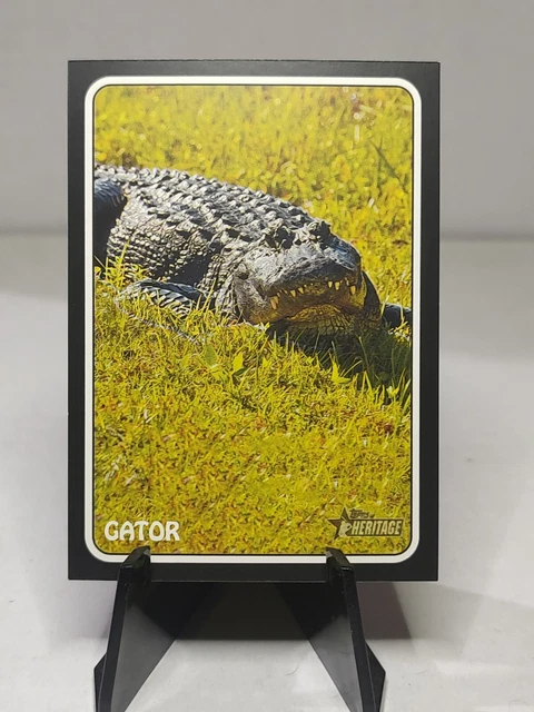 2024 HERITAGE GATOR/RON Guidry 1975 ZOO'S WHO STICK-ONS #75Z-18 ...