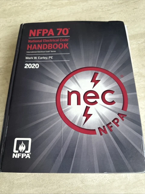 NFPA 70, NATIONAL Electrical Code Handbook : 2020 Edition by National Fire... $68.97 - PicClick CA