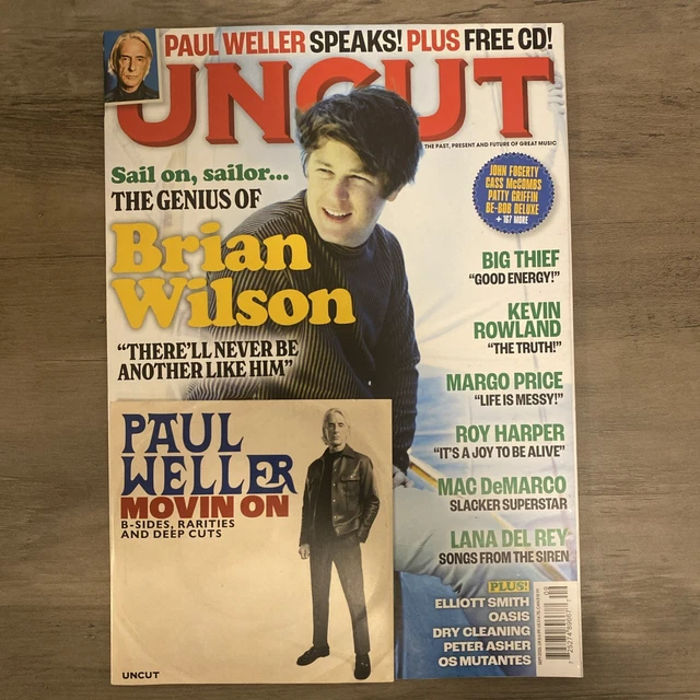 UNCUT MAGAZINE SEPT 2025 Brian Wilson Paul Weller Big Thief with MUSIC ...