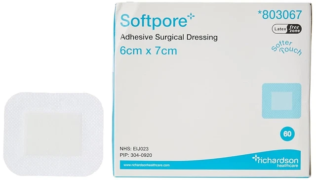 6CM X 7CM Wound Dressings - 60 Pack, Soft & Breathable Healing Solution ...