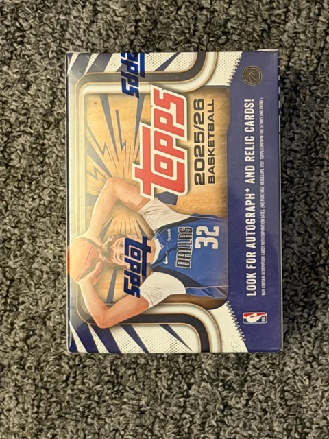 2025-26 TOPPS BASKETBALL Flagship Value Blaster Box NBA Cards New ...