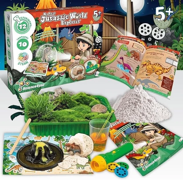 SCIENCE4YOU MY FIRST Jurassic World Dinosaur Explorer Activity ...