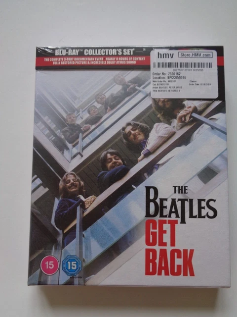 THE BEATLES: GET Back - Collector's Edition (Blu-ray, 2022, 3-Disc Set ...