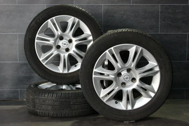 ORIGINAL OPEL CORSA D E Adam 16 Roues en Alliage Pouces D'Été 195 55 ...