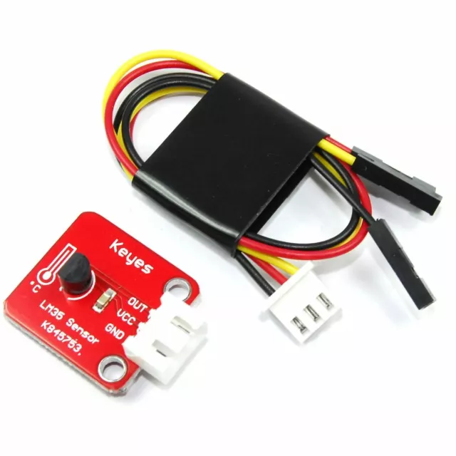 Keyes Lm35 Temperature Sensor Module Ky 051 Arduino Analog Flux Workshop £1279 Picclick Uk 7477