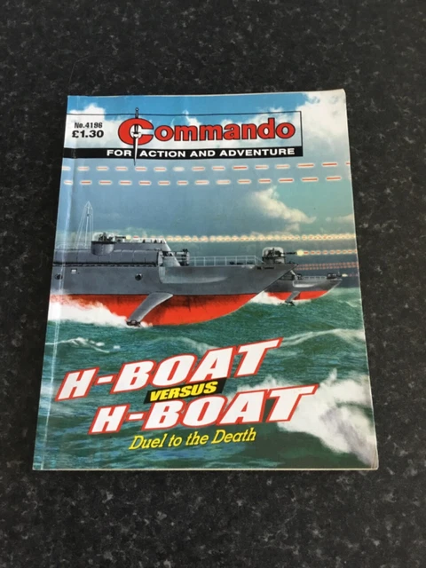 COMMANDO COMIC no.4196 H- Boat versus H-Boat duel to the death EUR 2,91 ...