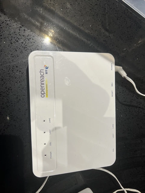 BT OPENREACH HUAWEI HG612 3B VDSL/FTTC Fibre Modem "UNLOCKED" £25.00 ...