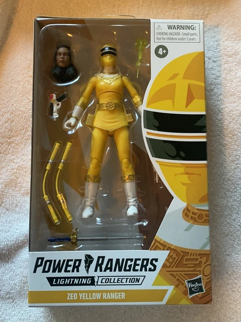 HASBRO POWER RANGERS Lightning Collection Zeo Yellow Ranger Action ...