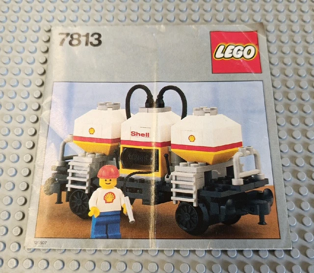 LEGO® EISENBAHN TRAIN 7813 12V NUR Bauanleitung BA Bauplan INSTRUCTIONS ...