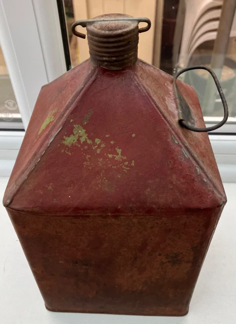 A VINTAGE CASTROL Agicastrol 1 gallon pyramid field oil can £50.00 ...