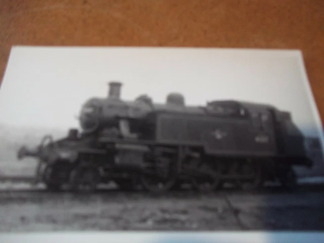 STEAM LOCOMOTIVE BRITISH Railways 41317 vintage black / white photo train 1962 £2.00 - PicClick UK