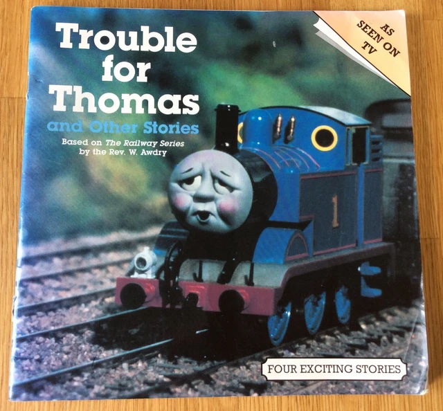 VINTAGE 1997 THOMAS The Tank Engine Book Trouble For Thomas And Other ...
