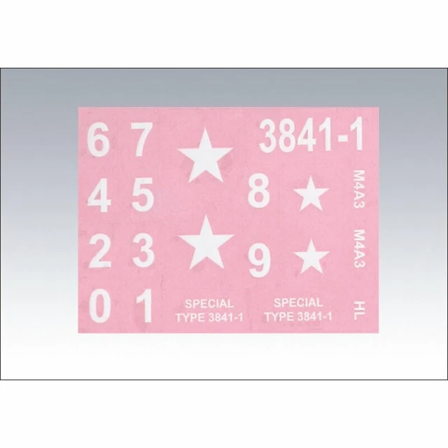 HENG LONG 1229902041 - Sticker/Decals Solid Sherman M4A3 - New $5.39 ...