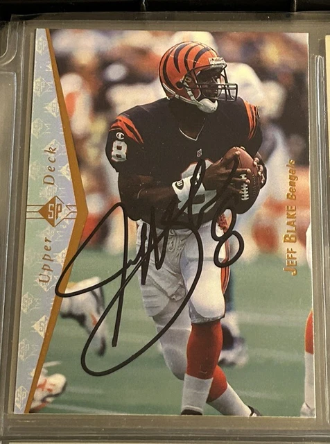 AUTOGRAPHE SIGNÉ JEFF Blake 1995 pont supérieur SP signature AUTO TTM ...