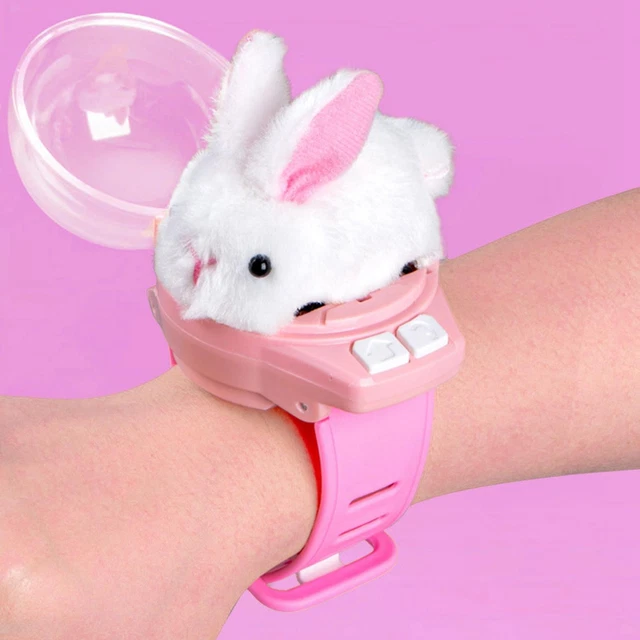 WRIST CARS WATCH Toy Mini RC Small Car Analog Watch Outdoor Game USB ...