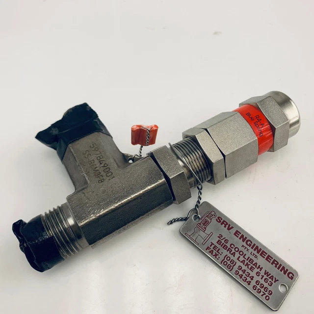 SWAGELOK SS-R4M8F8 316 Stainless steel high pressure proportional ...