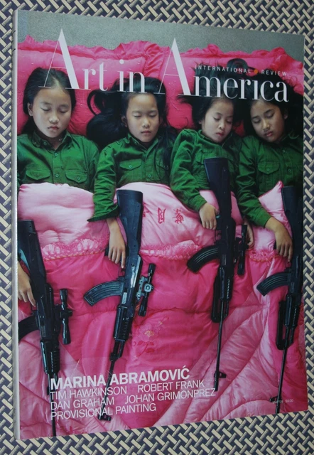 ART IN AMERICA, MARINA ABRAMOVIC, ROBERT FRANK, TIM HAWKINSON, DAN ...