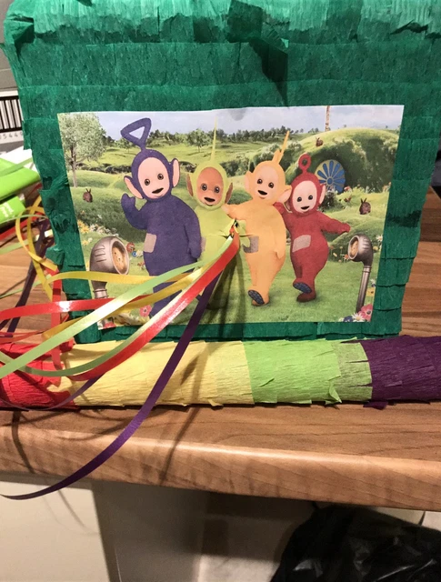 TELETUBBIES PINATA WITH Sweets Party & Stick Birthday Party Personalise ...