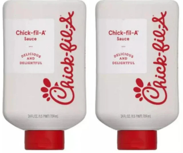 CHICK-FIL-A DIPPING SAUCE, 24 fl oz Squeeze 2 Bottle $60.46 - PicClick AU