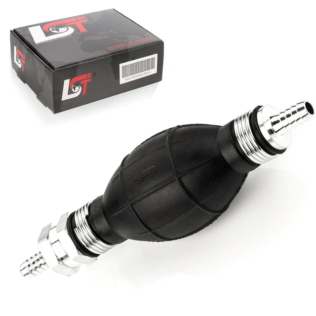 BOMBA DE BALÓN Bomba Del Combustible Mano Bomba Aluminio Recto Ø 8mm ...