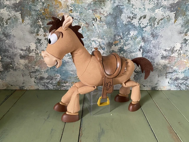 DISNEY/PIXAR BULLSEYE ELECTRONIC Galloping Neighing Sounds Thinkway Toy ...
