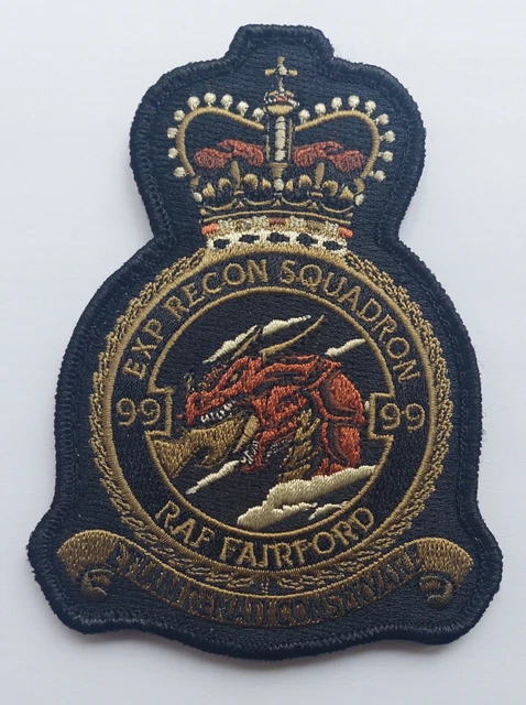 USAF 99TH EXPEDITIONARY Reconnaissance Squadron RAF Fairford U-2 Dragon ...