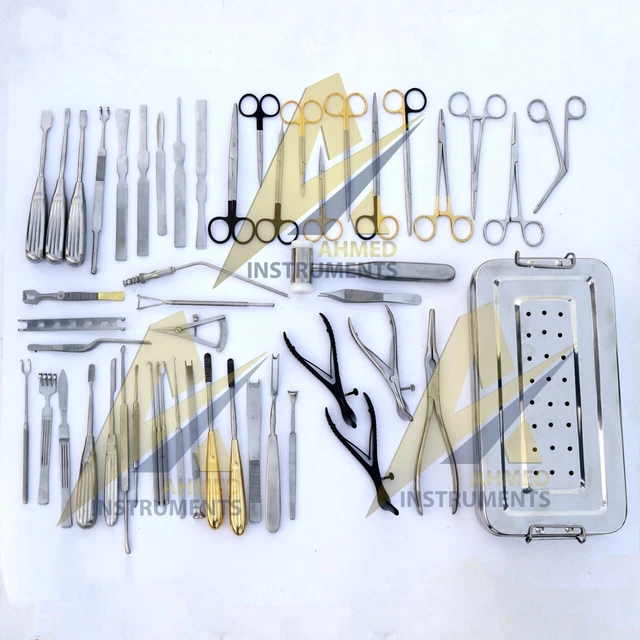 MAJOR NASAL SET Used with Basic Nasal Set Of 40 Pcs ENT Surgical ...