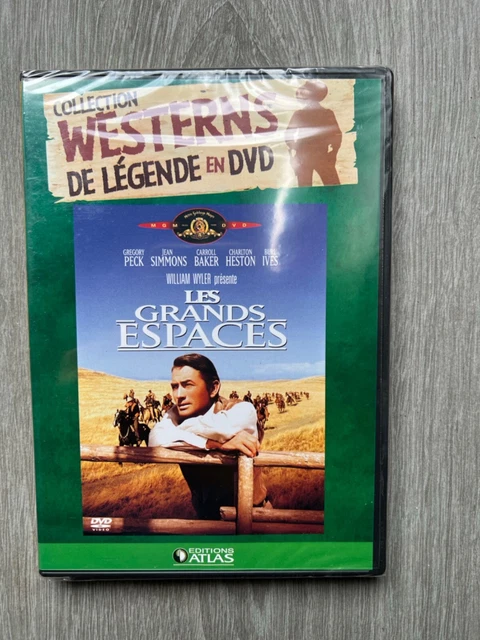 DVD 📀 LES grands espaces - Grégory Peck - Charlton Heston - NEUF SOUS ...