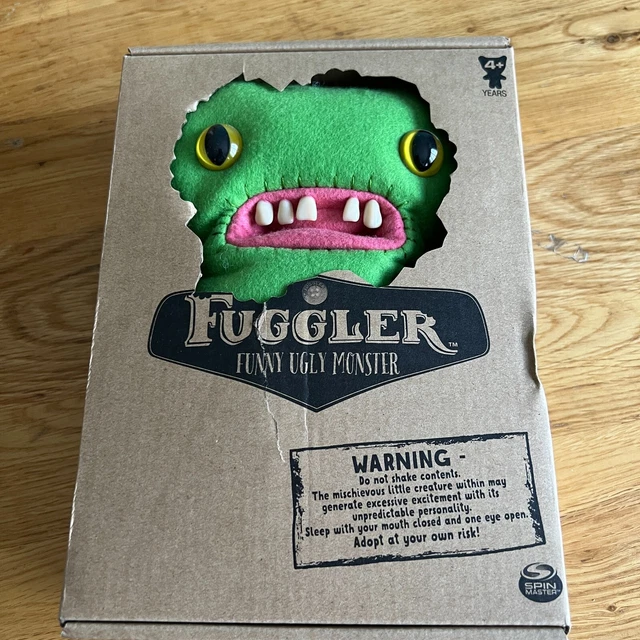 FUGGLER FUNNY UGLY Monster - Green Gaptooth Mcgoo Snake Eyes £19.99 ...