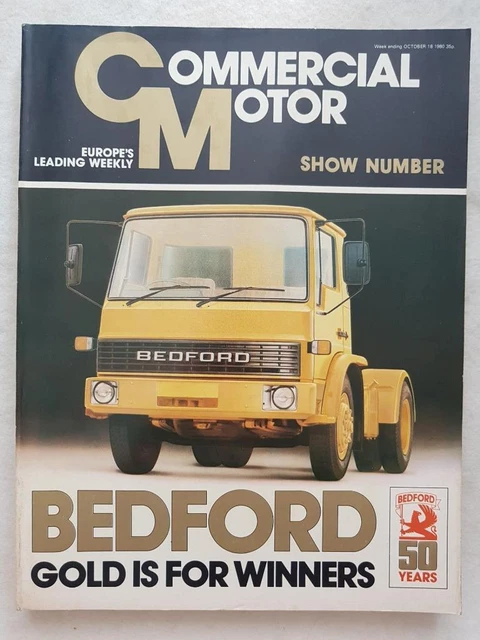 COMMERCIAL MOTOR MAGAZINE 18 Oct 1980 Show Number £14.99 - PicClick UK
