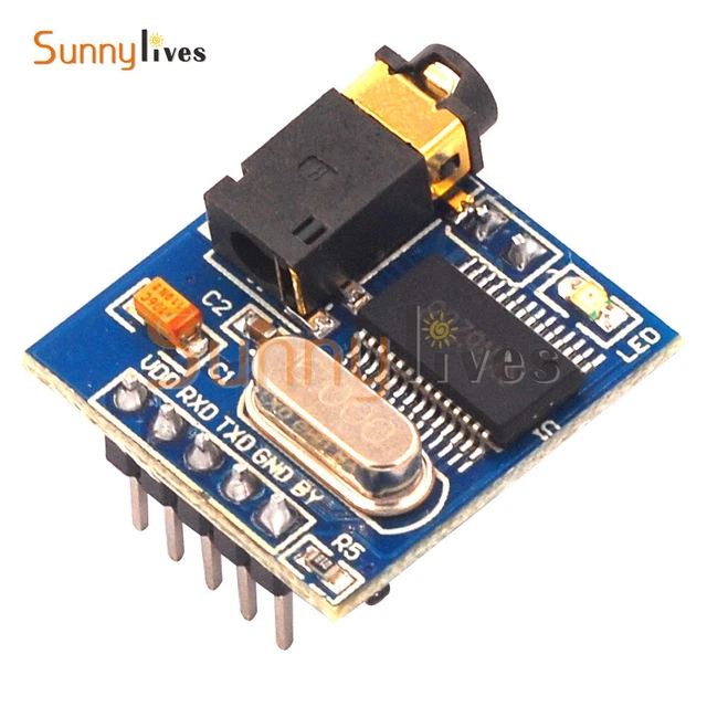 DC 3V~5V SYN6288 Speech Synthesis Module Text to Speech TTS ...