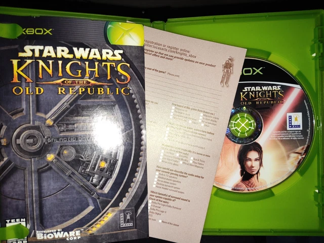 STAR WARS : Knights of the Old Republic avec inscription ! (Microsoft ...
